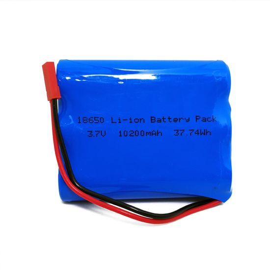 1s3p 3.6V 3.7V 18650 10200mAh 10.2ah Rechargeable Lithium Ion Battery ...