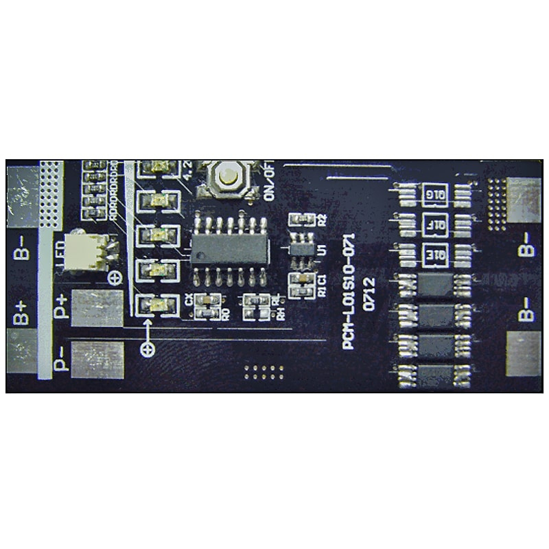 1s 10a BMS for 3.6V 3.7V Li-ion/Lithium/Li-Polymer 3V 3.2V LiFePO4 ...