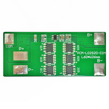 2s4p 2s5p 18A BMS for 7.2V 7.4V Li-ion/Lithium/Li-Polymer 6V 6.4V ...