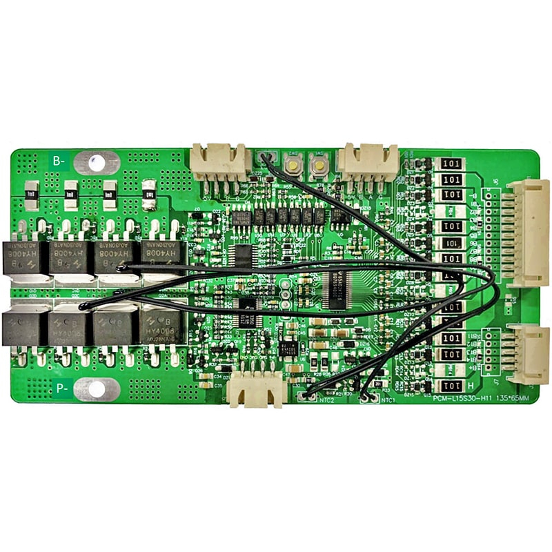 10s 11s 12s 13s 14s 15s 30a BMS for 54V 55.5V Li-ion/Lithium 45V 48V ...