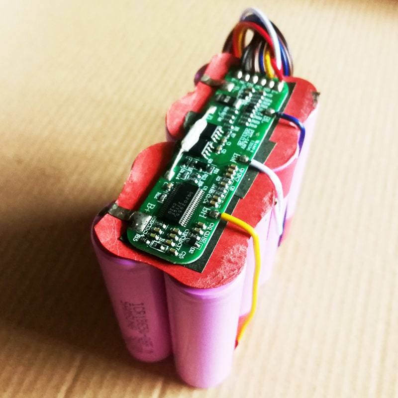 4S2P 12V 14.4V 14.8V 18650 5200mAh rechargeable lithium ion battery ...