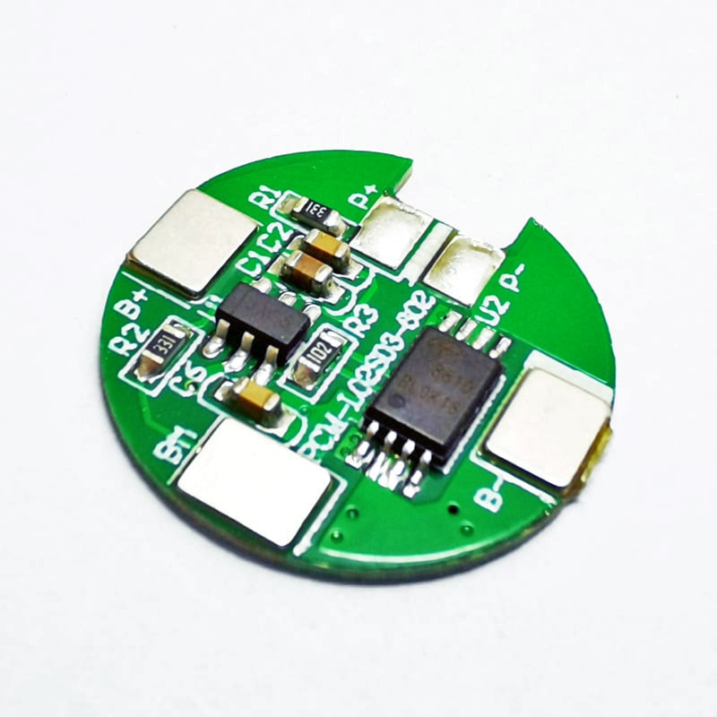 2s 3A Round BMS for 7.2V 7.4V 18650/18500 Li-ion/Lithium/Li-Polymer 6V ...