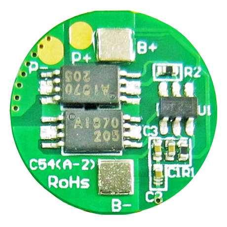 1s 5a Round BMS for 3.6V 3.7V 18650 18500 Li-ion/Lithium/Li-Polymer 3V ...